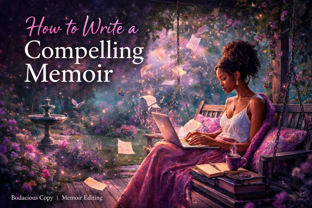 How to Write a Compelling Memoir - Bodacious Copy